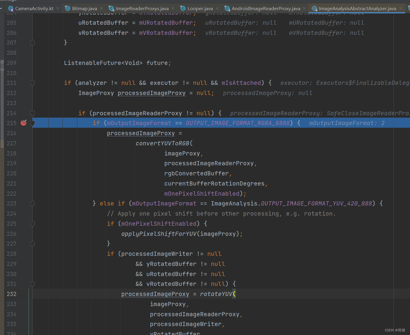 CameraX实现使用RGBA方式解析数据原理_camera 解析rgba 数据-CSDN博客