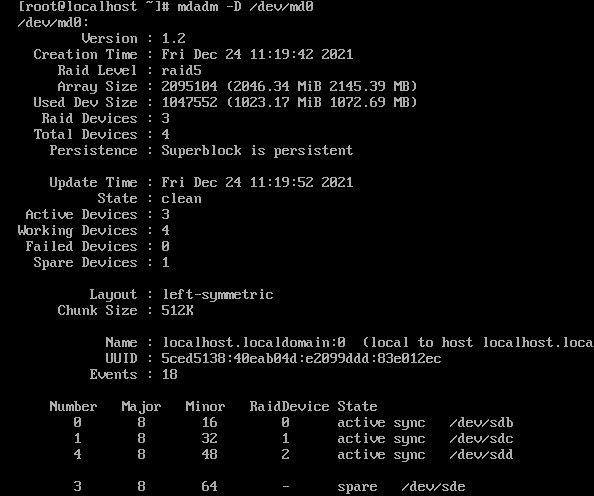 linux RAID5的搭建_linux创建raid5-CSDN博客