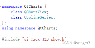 QT_CHARTS_USE_NAMESPACE导致整个项目冲突崩溃问题_新版本qt charts use namespace-CSDN博客