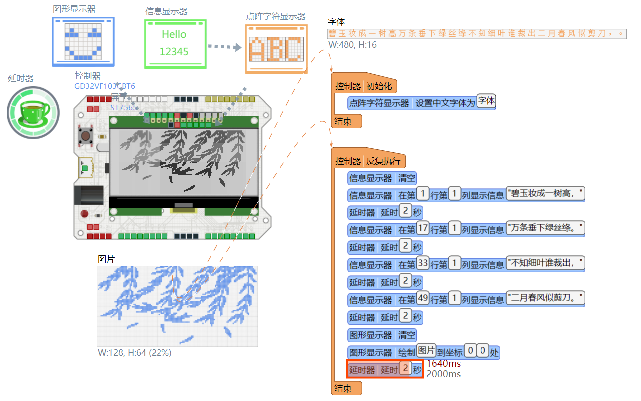 基于linkboy+GD32编程实现多种屏幕显示效果（LCD1602、LCD12864、彩屏）_linkboy程序的案例_know_linkboy的博客-CSDN博客