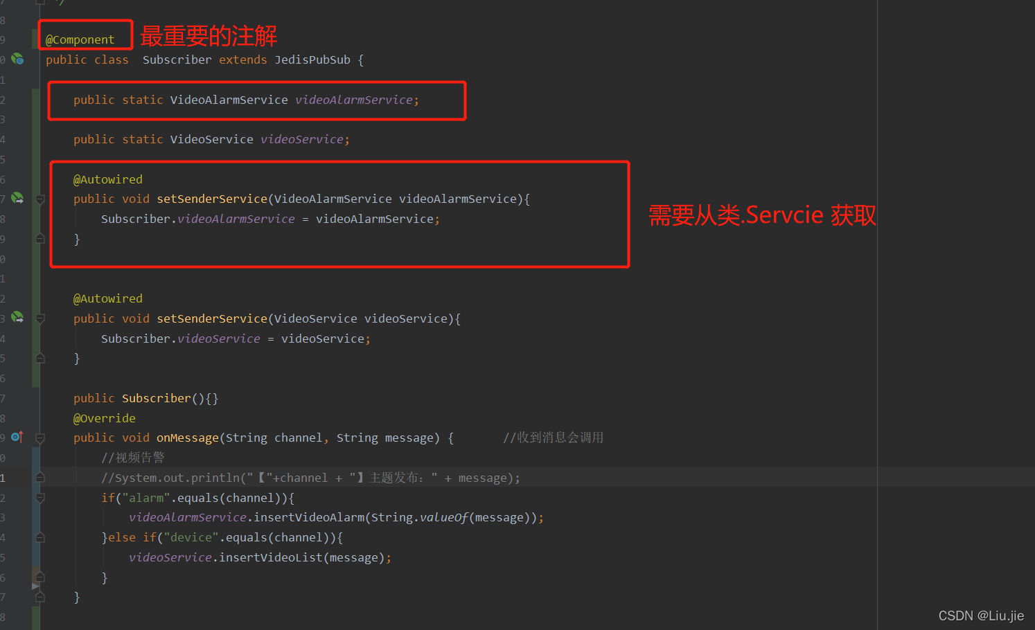 Spring注入service为null。 (非controller,静态,一般类) 源码巴士