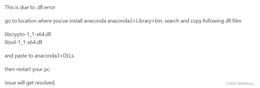 在自建虚拟环境中出现的问题_在 conda 创建的环境下修改openssl-CSDN博客