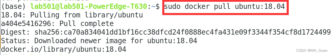 Ubuntu18.04系统中使用Docker配置Ubuntu18.04深度学习开发镜像并上传至DockerHub_ubuntu18.04 docker-CSDN博客