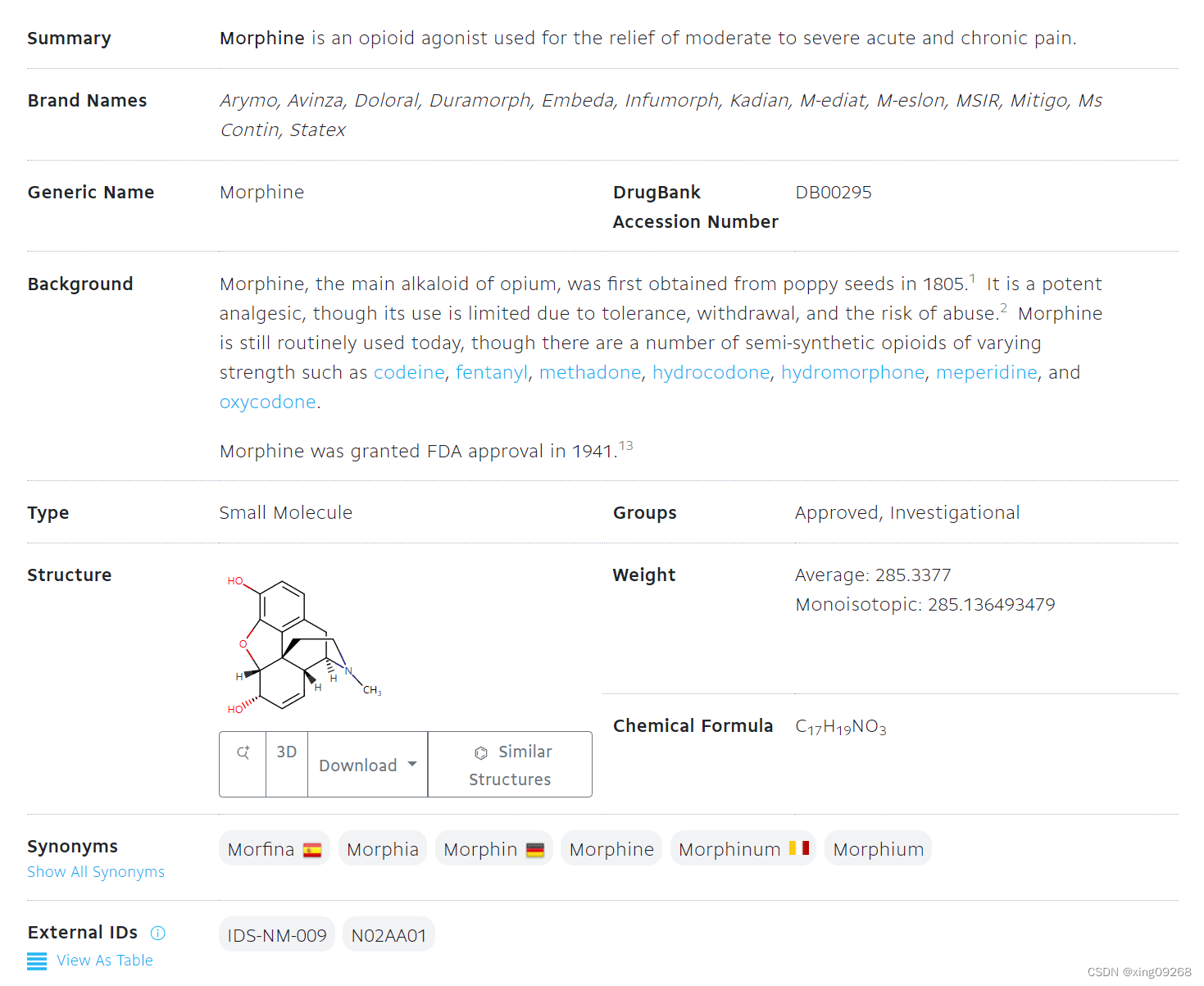 DrugBank数据库以及其他介绍-CSDN博客