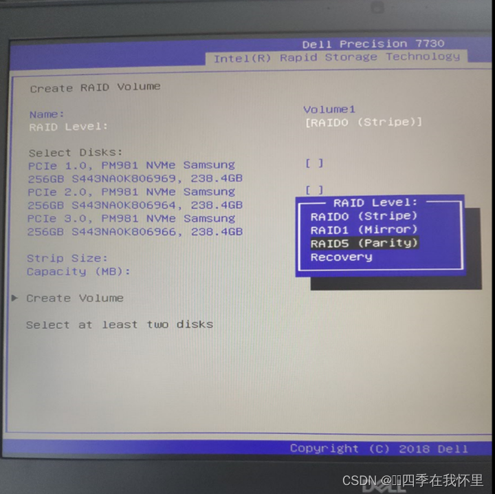 DELL 工作站进行Raid绑定_raid卡怎么绑定-CSDN博客