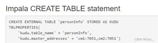 Kudu与Impala整合_impala kudu-CSDN博客