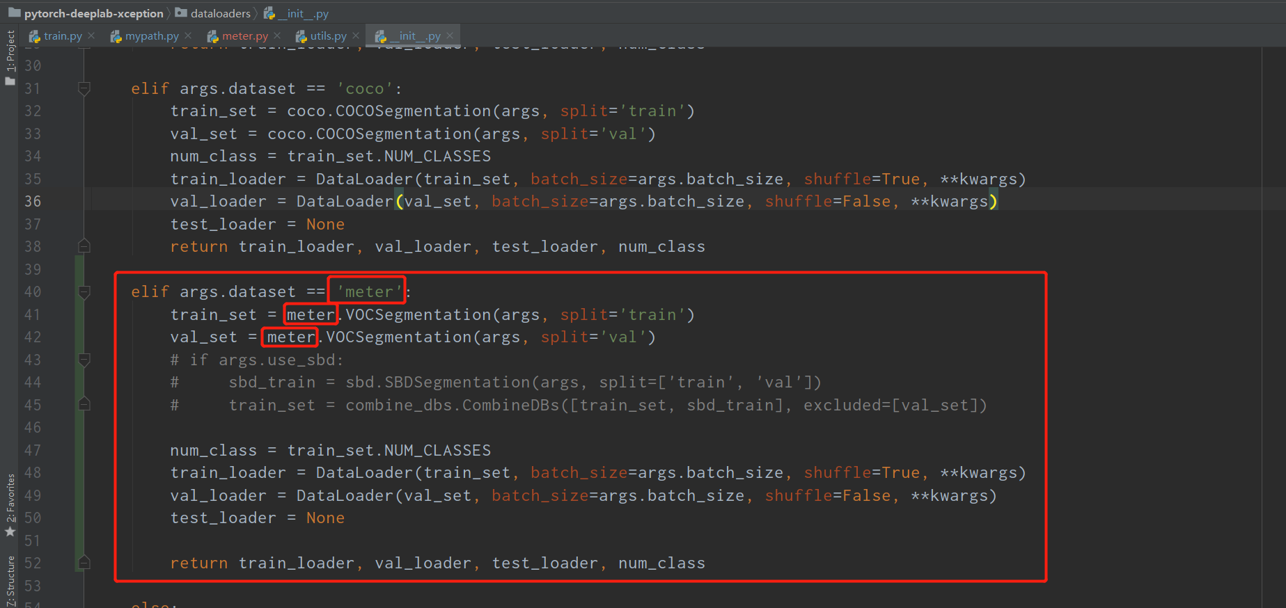 【Pytorch】pytorch版本deeplabv3p训练语义分割数据集_xception的预训练权重pytorch-CSDN博客