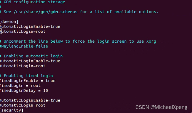 ubuntu20.4配置自动启动root用户并开启向日葵_ubuntu如何设置成自动激活root-CSDN博客