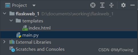 flask快速搭建网站入门（二）：返回html页面_flask返回网页文件-CSDN博客