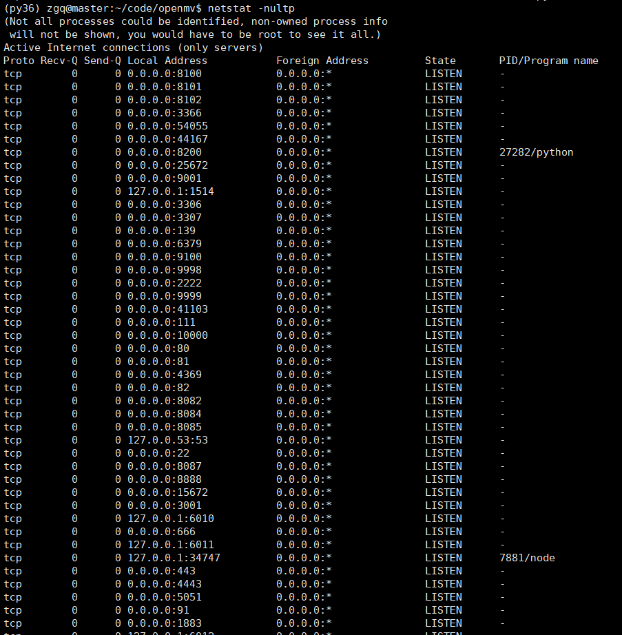 Linux查看进程号、端口占用情况及执行文件位置_pstree -ap |grep-CSDN博客