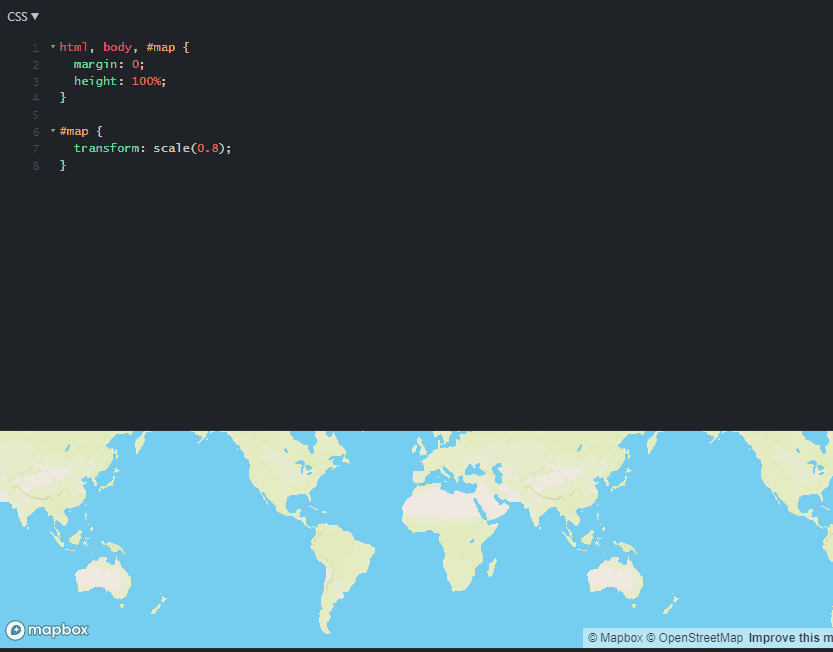 Mapbox1.x transform:scale 缩放坐标偏移bug修复方案_mapboxgl transform scale 点击有问题 ...