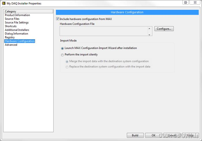 【NI-DAQmx入门】使用LabVIEW创建NI-DAQmx应用安装程序_ni—daq怎么装到labview-CSDN博客
