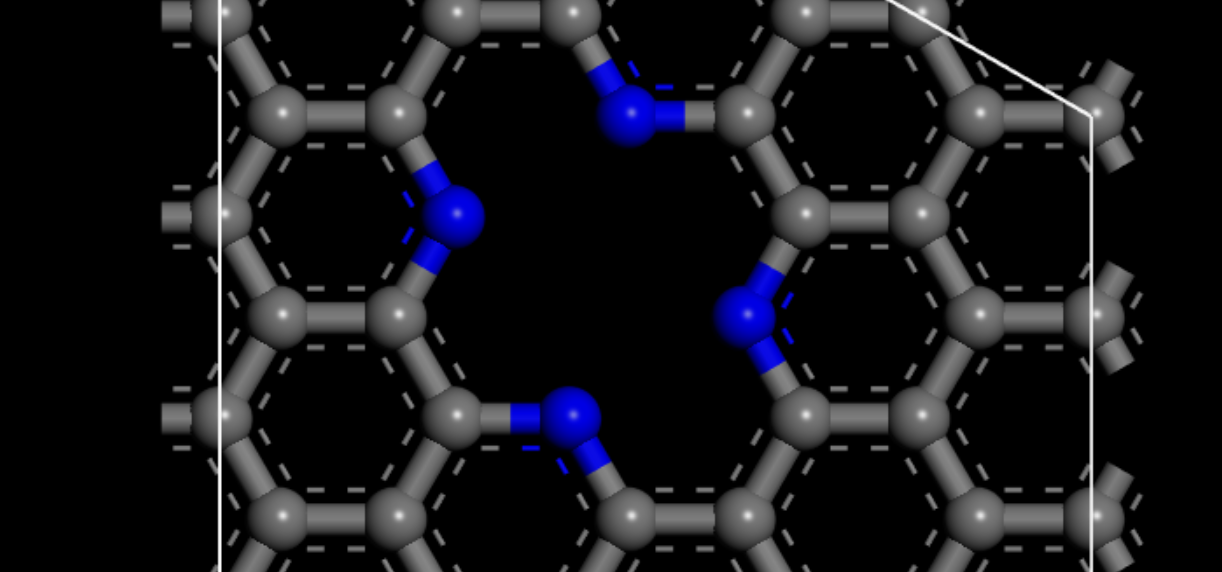 【Materials Studio学习八】Fe–N–C的FeN4位点构建_make p1-CSDN博客