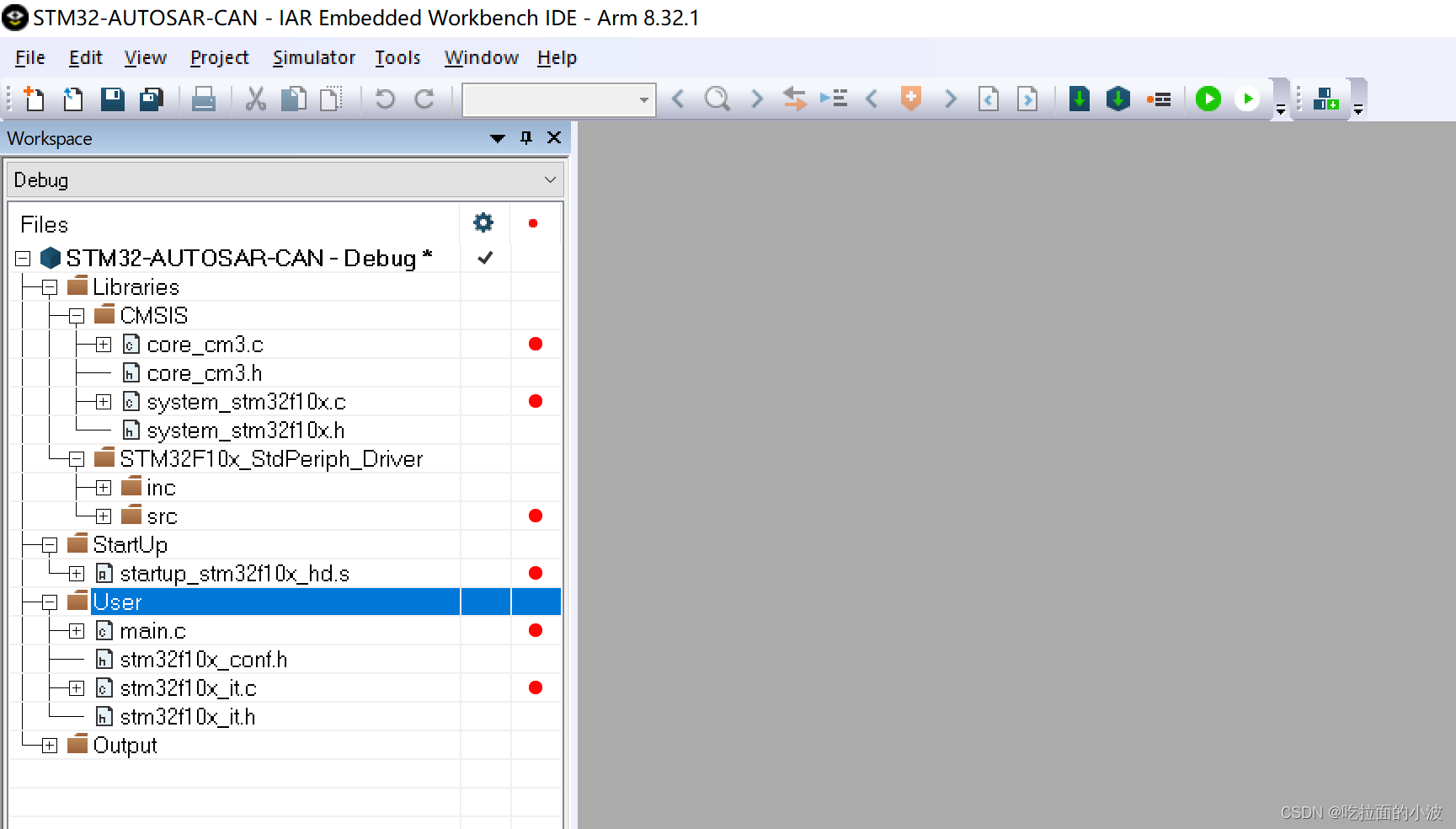 IAR创建STM32标准工程_iar stm32-CSDN博客