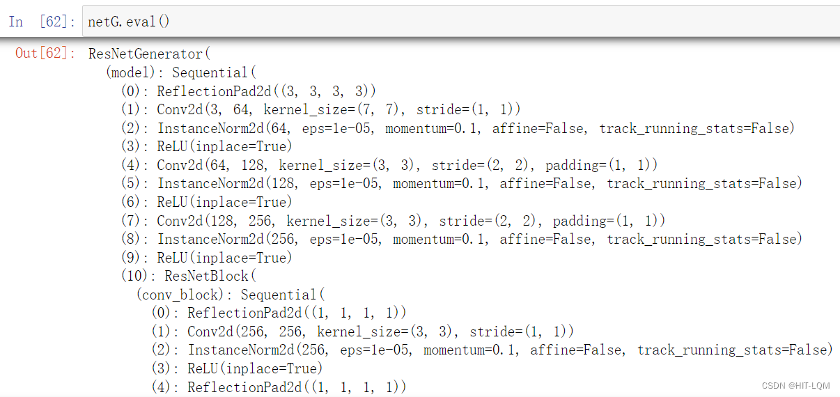 Pytorch——生成式对抗网络的实例class Resnetgeneratornnmodule Csdn博客