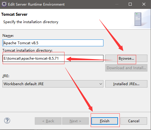 在eclipse中配置Tomcat并实现第一个servlet程序_eclipse下新建一个web工程,写两个servlet程序,分别继承父类和实现接口,并用浏览器-CSDN博客