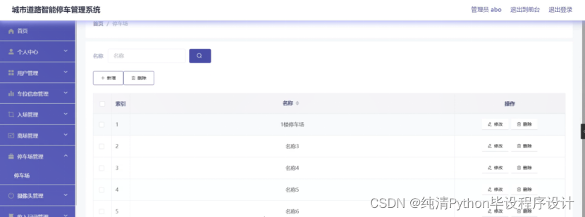 Django计算机毕业设计城市道路智能停车管理系统python源码程序lw远程部署纯清python毕设程序设计的博客 Csdn博客