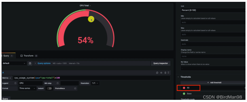 【Grafana】【八】可视化之Stat、Gauge和Bar Gauge_grafana bar gauge按值排序-CSDN博客