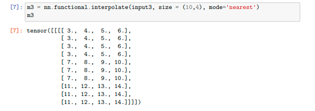 Pytorch关于torch.nn.functional.interpolate的用法的示例展示_pytorch interpolate python example-CSDN博客