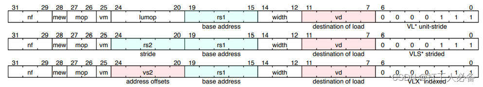 Risc V V向量指令集学习笔记——访存指令riscv指令中 Eew的用法 Csdn博客 