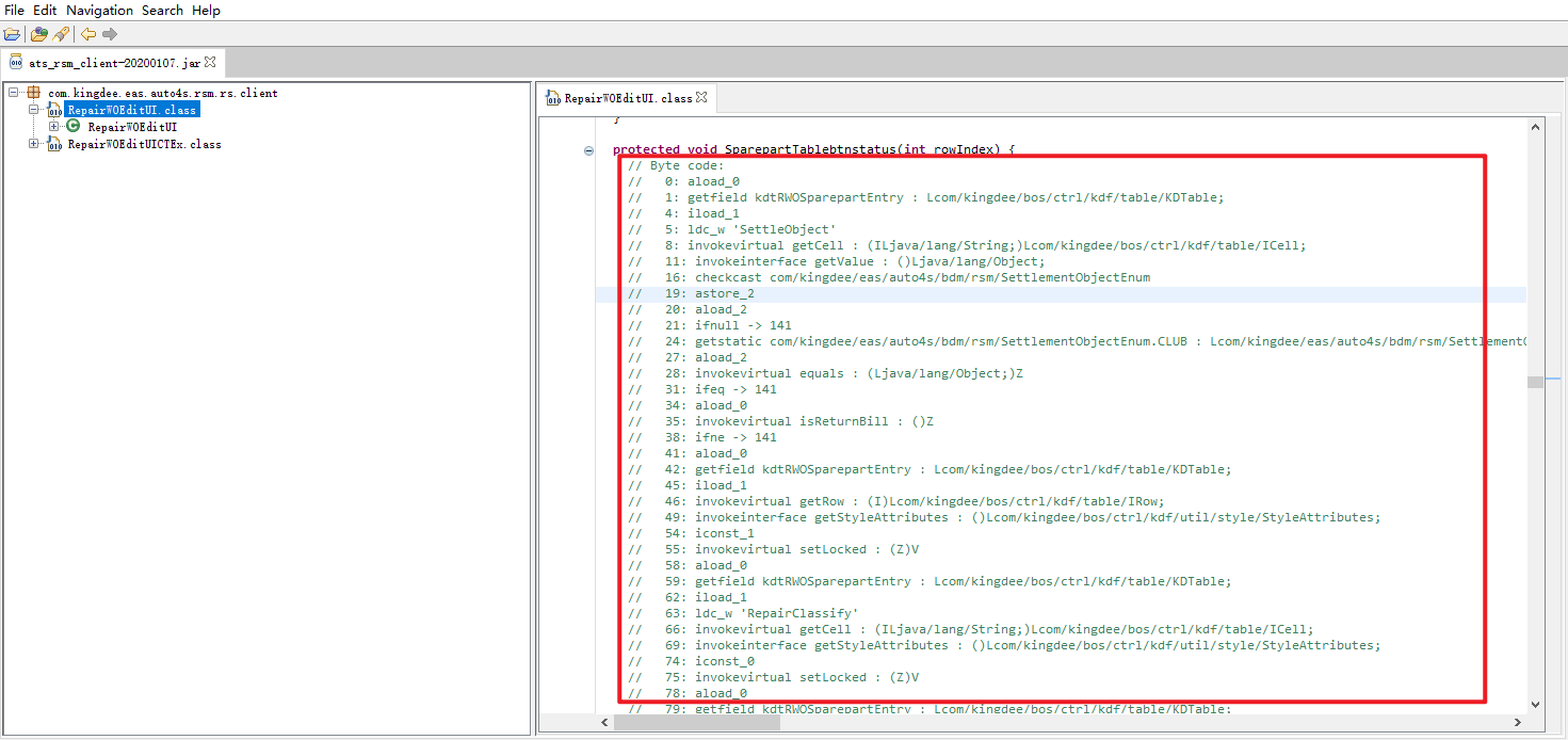 jd-GUI.exe 打开编译后的jar 类中出现多行注释Byte code:开头_jd-gui byte code-CSDN博客