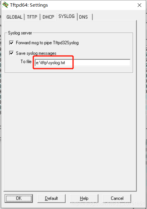 使用Tftpd64收集交换机日志_tftpd64 syslog-CSDN博客