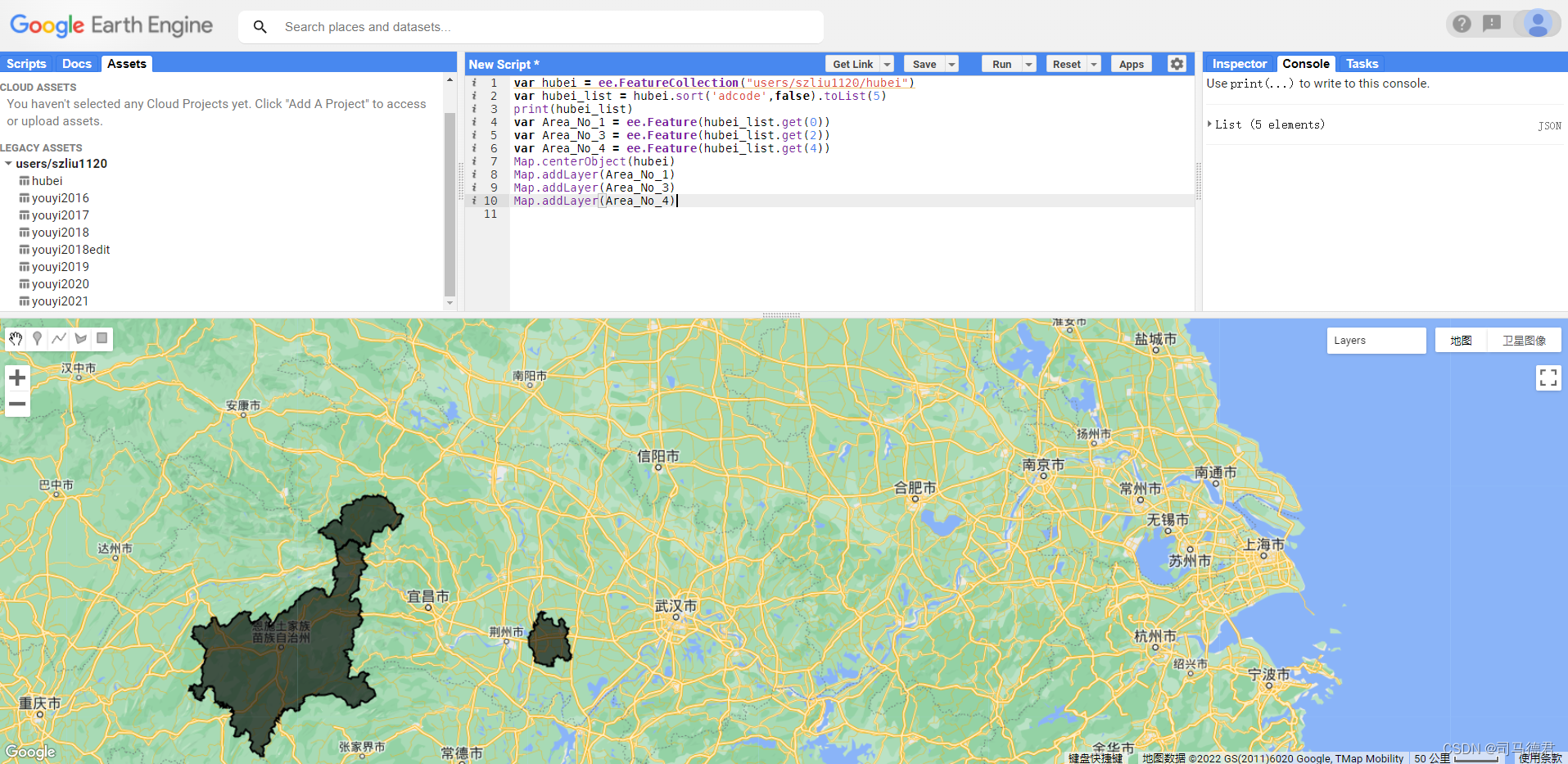 GEE学习笔记【3】GEE的数据类型之Geometry, Feature,Feature collection_gee geometry-CSDN博客