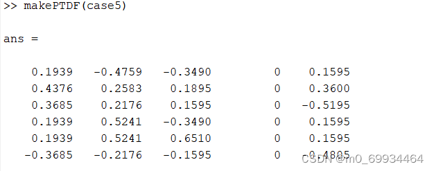 基于matpower的输电线路有功潮流以及PTDF的计算分析_基于ptdf的直流潮流-CSDN博客