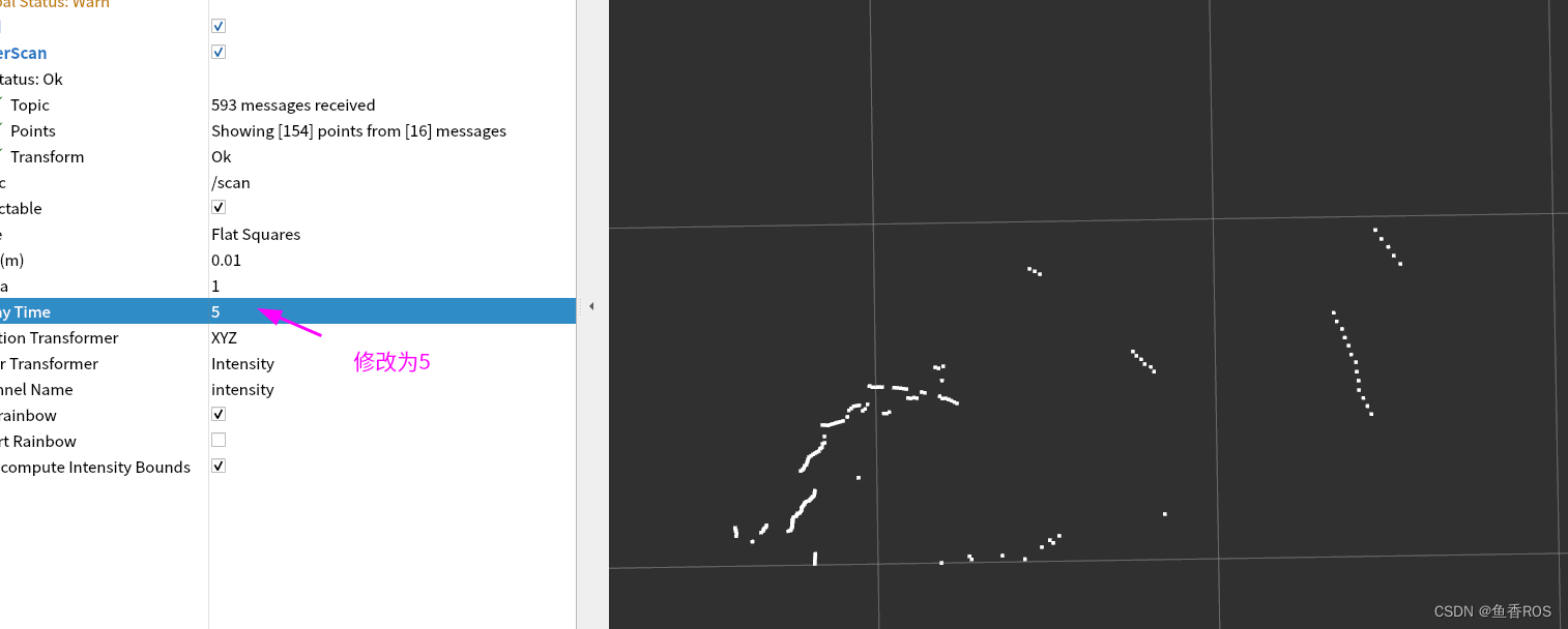 【ROS2机器人入门到实战】可视化点云-雷达消息合成_rviz可视化雷达数据鱼香ros社区-CSDN博客