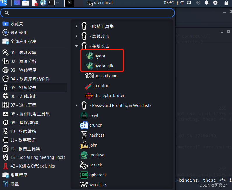 kali中Hydra用法及对ssh，数据库密码的爆破_hydra ssh-CSDN博客
