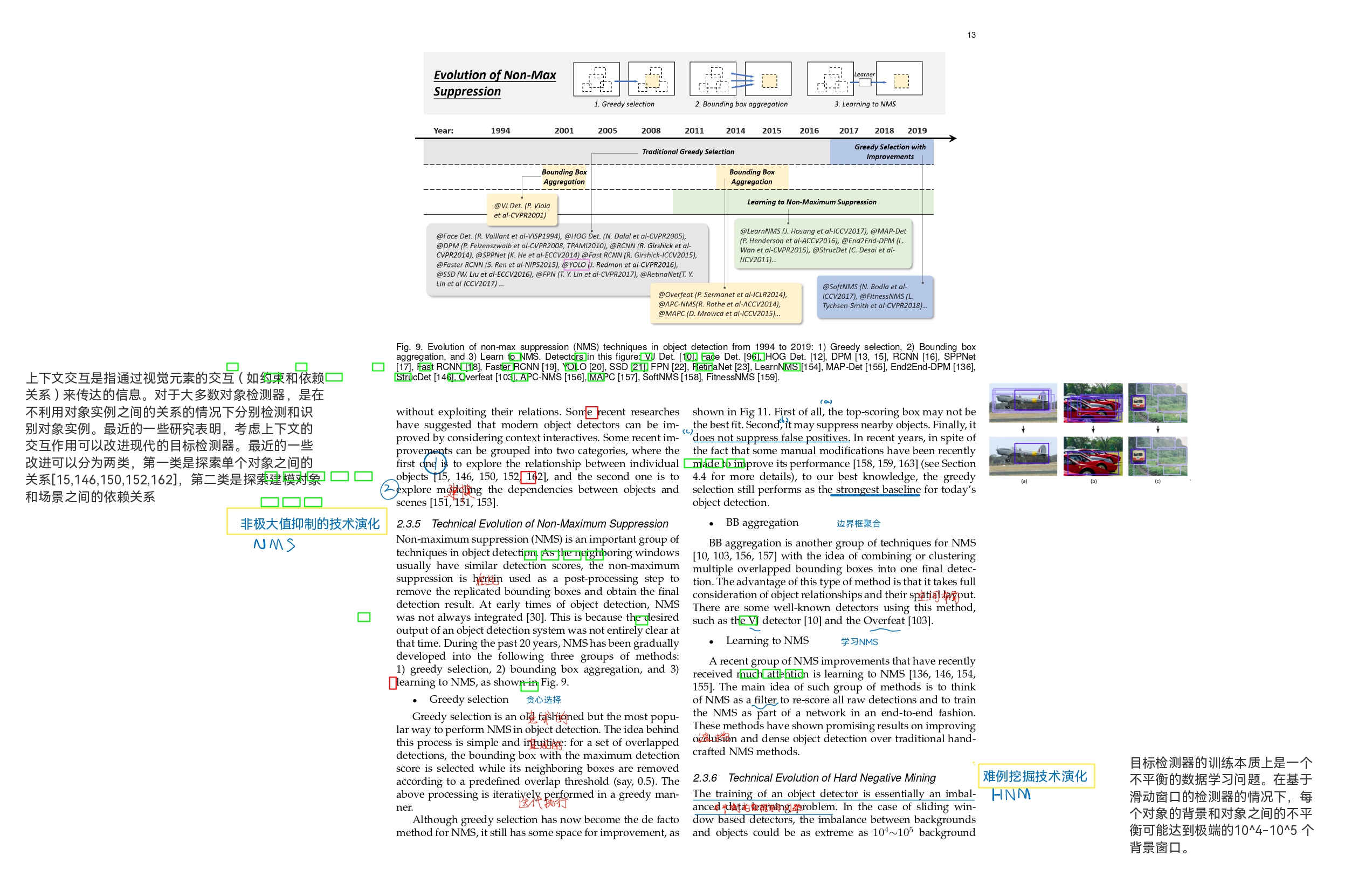 笔记：目标检测二十年综述Object Detection in 20 Years: A Survey中英对照翻译、重点标注及关键词翻译 ...