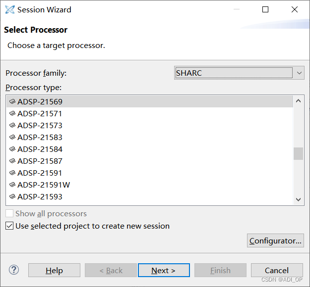 手把手教你使用ADSP-21569（二）在线调试程序的详细说明（GPIO-LED跑马灯）_ad21569-CSDN博客