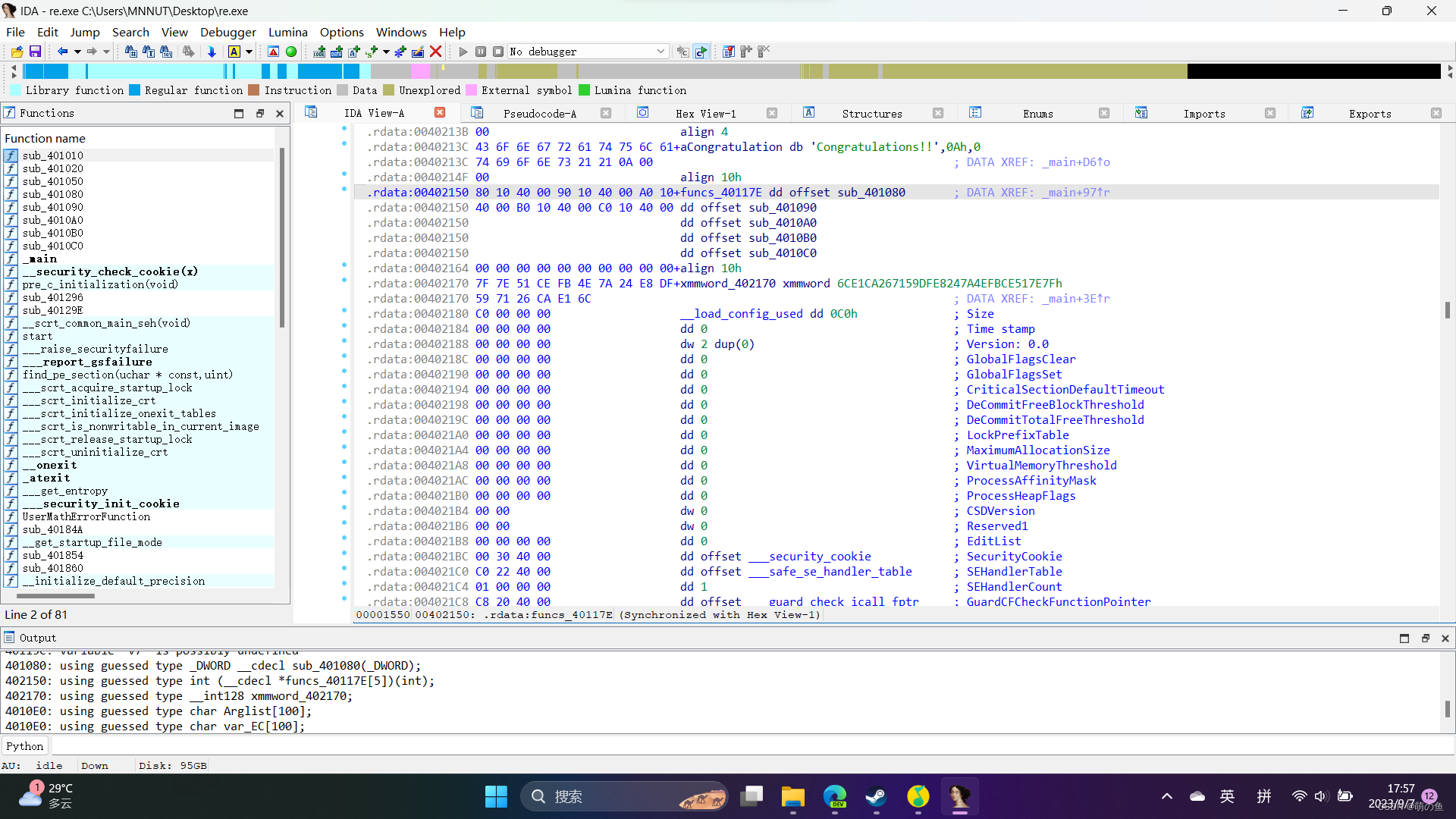 HZNUCTF 2023 final虽然他送了我玫瑰花_[hznuctf 2023 final]虽然他送了我玫瑰花-CSDN博客