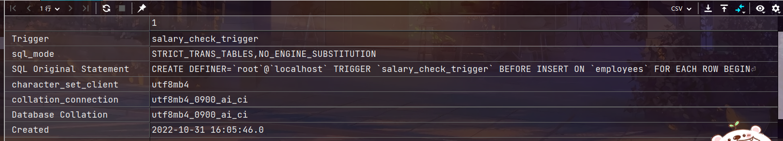 [MySQL]触发器_mysql 触发器-CSDN博客