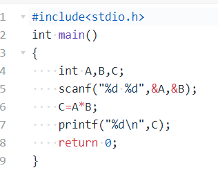L1-036 A乘以B (5 分)-CSDN博客