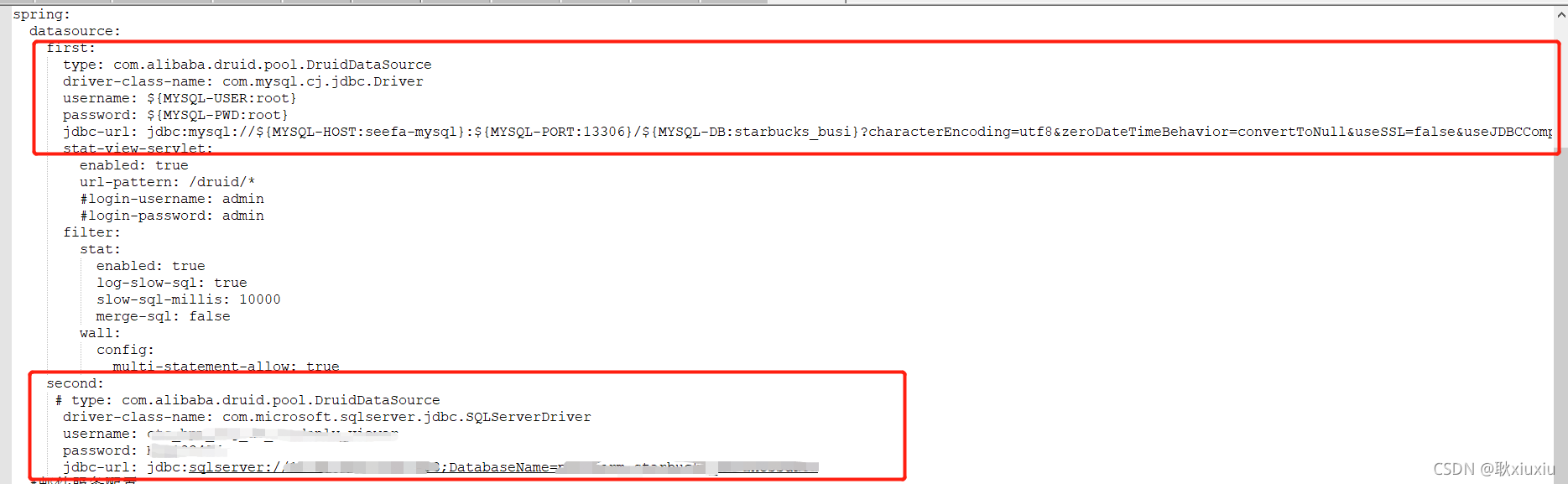 Spring Boot项目整合双数据源 Mysqlsql Servermybatis Plusspringboot和sql Server项目 Csdn博客 0961