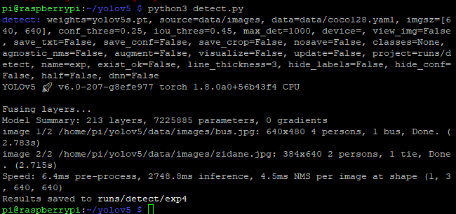 树莓派4b安装yolov5实现实时目标检测_树莓派4b跑yolov5帧率低-CSDN博客