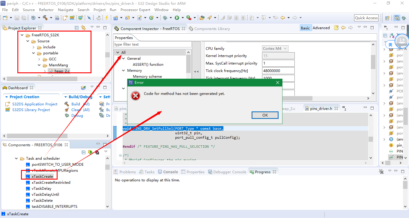 NXP S32K146 FREERTOS工程创建与配置_s32ds freertos-CSDN博客