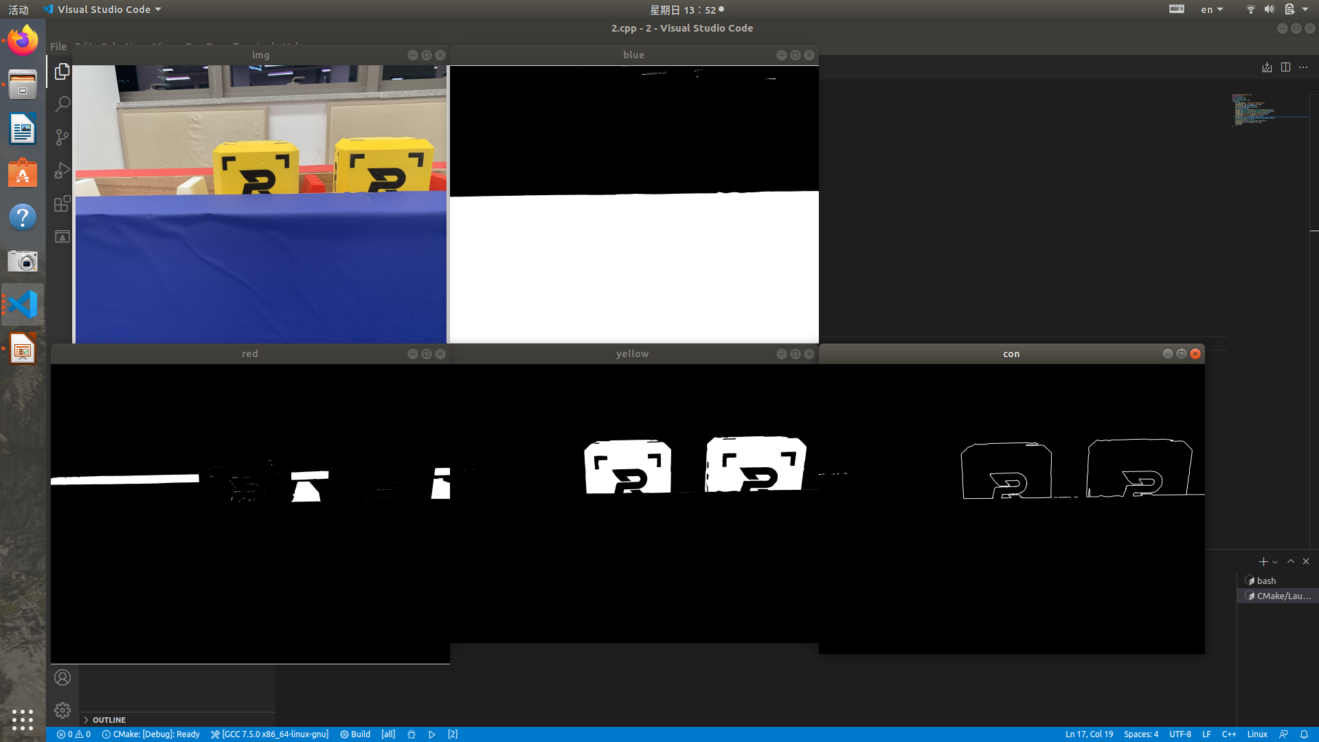 OpenCV颜色提取，轮廓识别_opencv颜色识别结合轮廓识别-CSDN博客