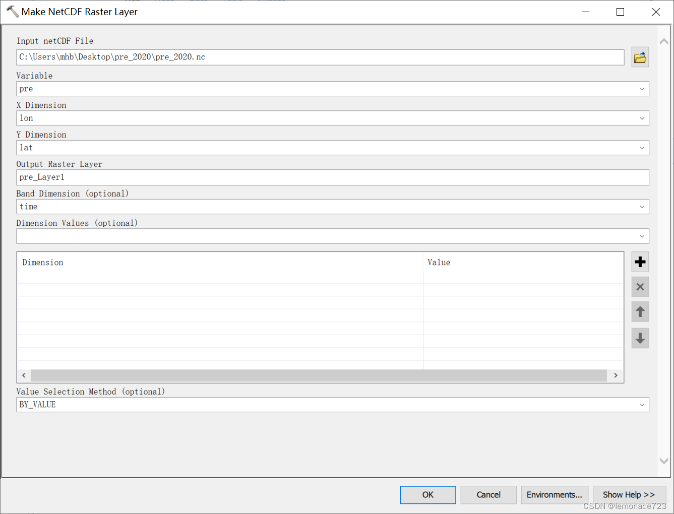 Arcmap转nc文件为TIFF格式（以逐月降水量数据集转年均数据为例）_arcgis nc转tif-CSDN博客