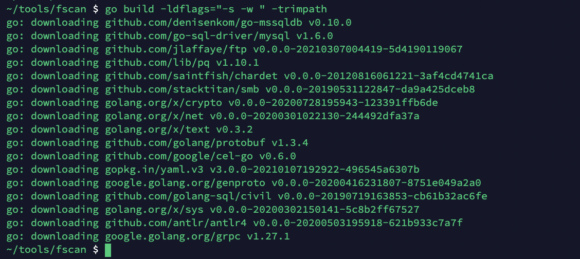 termux安装fscan_termux fscan-CSDN博客