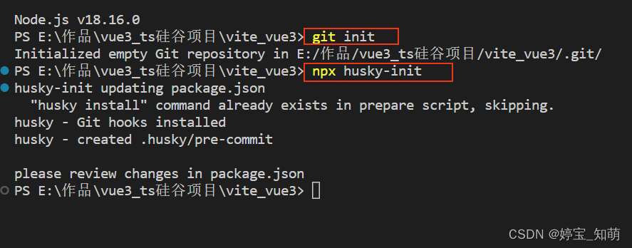 硅谷甄选【项目构建笔记】_npm run format-CSDN博客