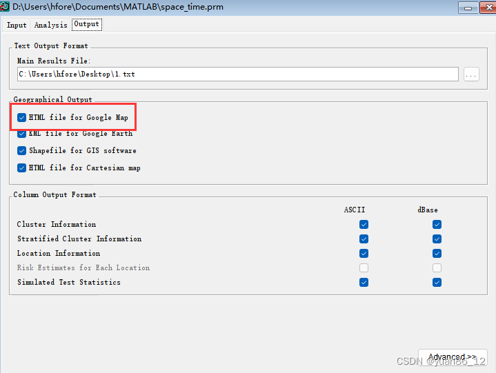 SaTScan时空扫描操作步骤-CSDN博客