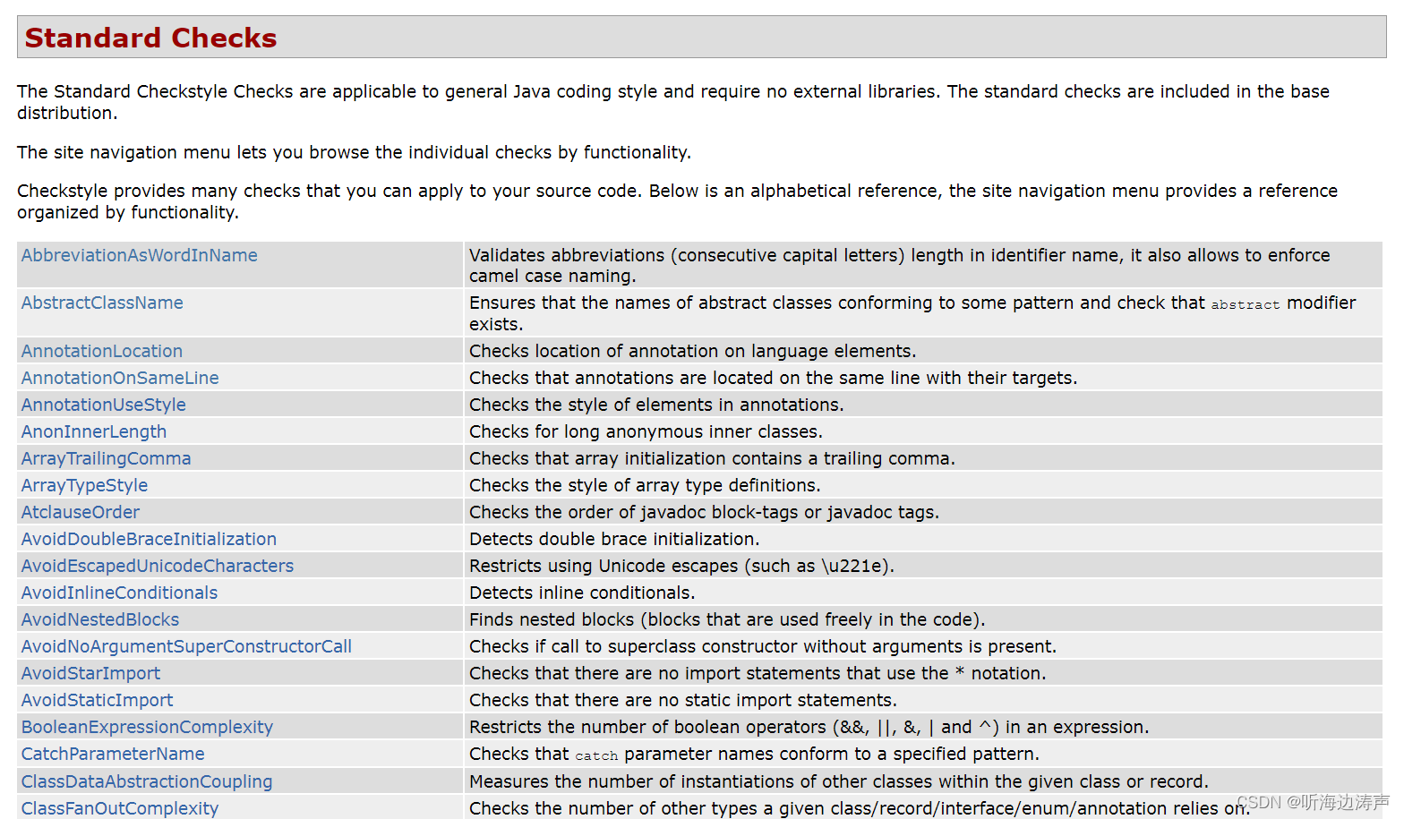 Checkstyle安装、使用-CSDN博客