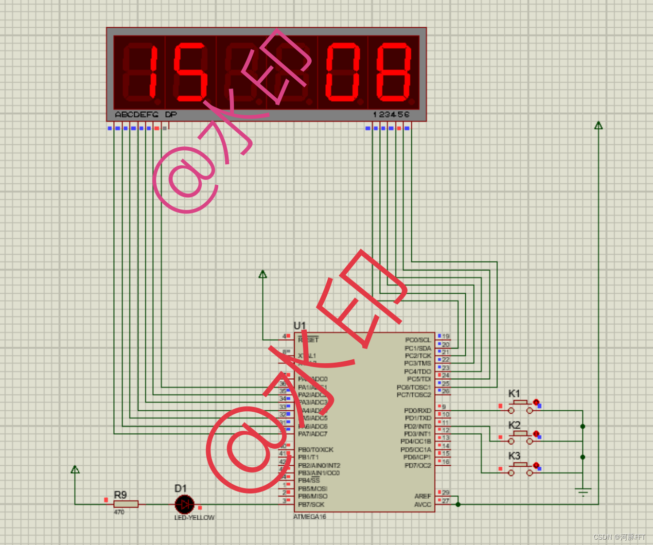 ATmega16(AVR)单片机外部中断实验_atmega16中断调用-CSDN博客