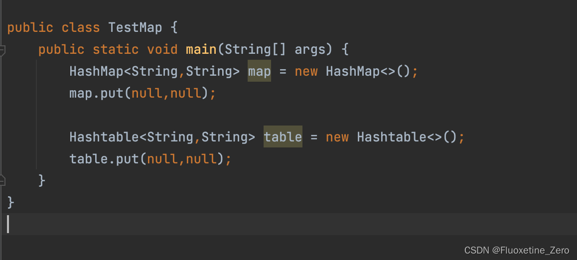 Hashmap和hashtable的区别 Csdn博客