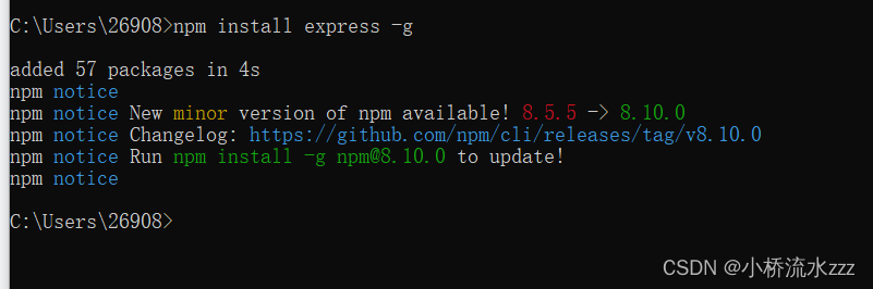 解决： Error: EPERM: operation not permitted, mkdir ‘C:\Program Files\nodejs\node_cache\_cacache‘_字 ...