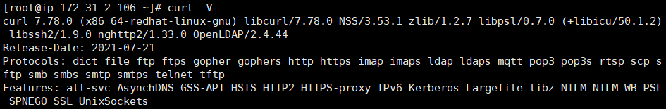 记录 CentoS7升级curl 解决curl: option --data-raw: is unknown-CSDN博客