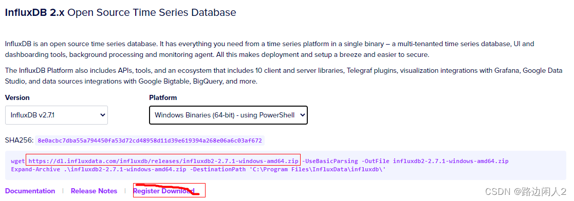 从influxdb官网下载influxDB的方法_influxdb download-CSDN博客
